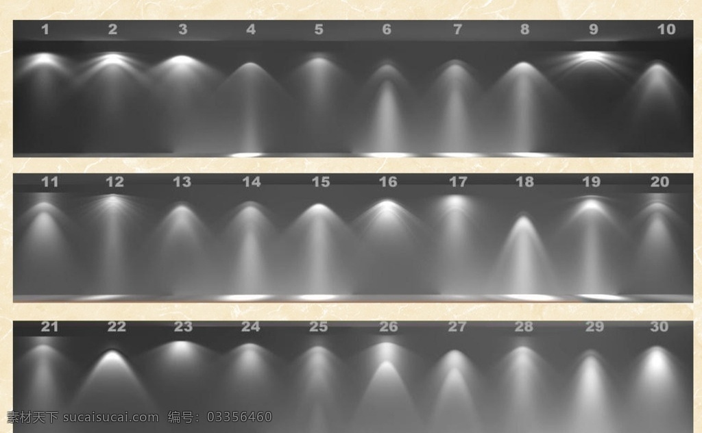 30种常用光域网ies素材图片下载-素材编号03356460-素材天下图库