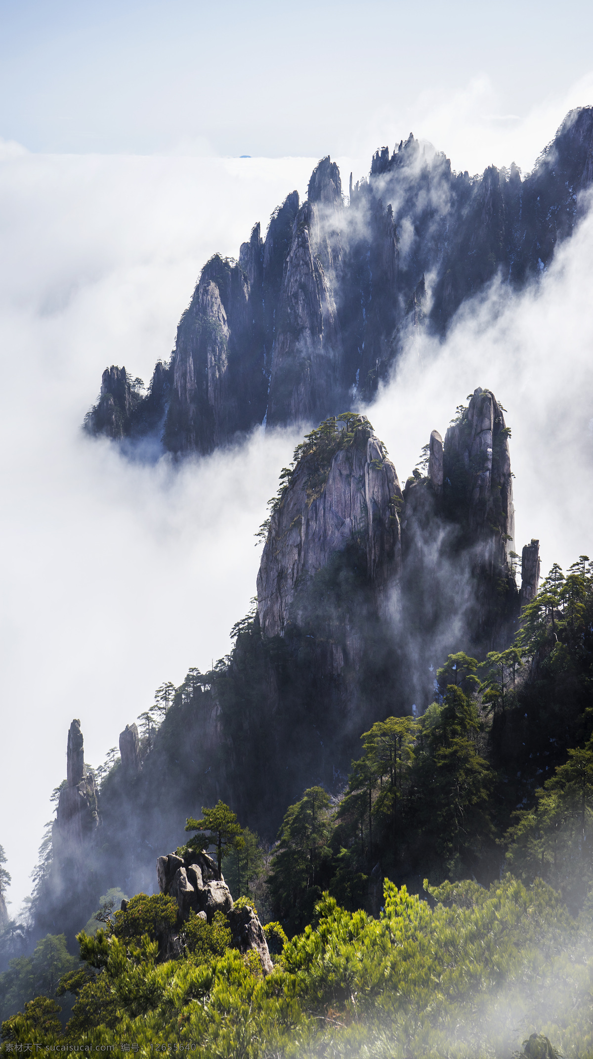 黄山风景素材图片下载-素材编号12655640-素材天下图库