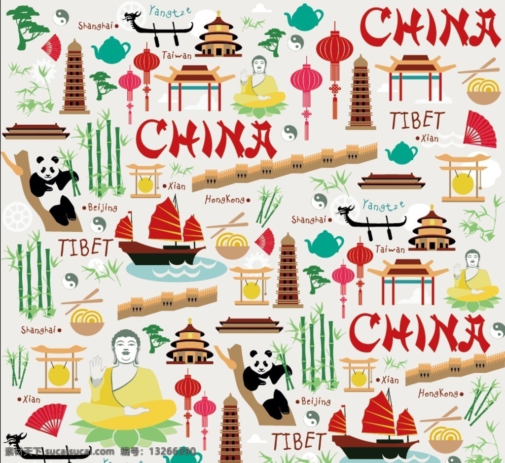 中国印象素材图片下载-素材编号13266390-素材天下图库