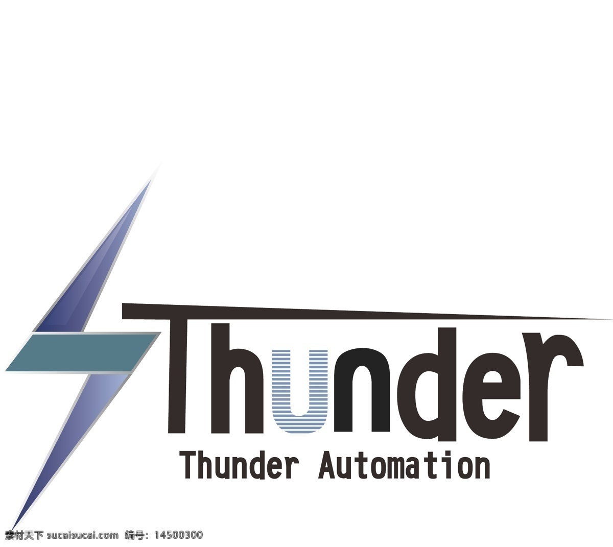 为国外一家名为thunder设计的标志素材图片下载-素材编号14500300-素材天下图库